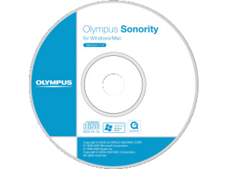 OLYMPUS Sonority & DSS Player Upgrade CD-ROM Audio Management Software | MediaMarkt