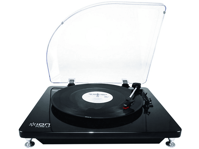 Tocadiscos | Ion Pure LP/BK, Negro, USB