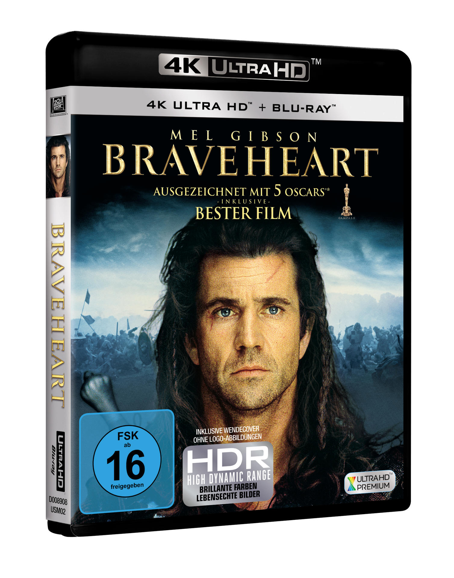 Braveheart 4K Ultra HD Blu-ray + Blu-ray | MediaMarkt