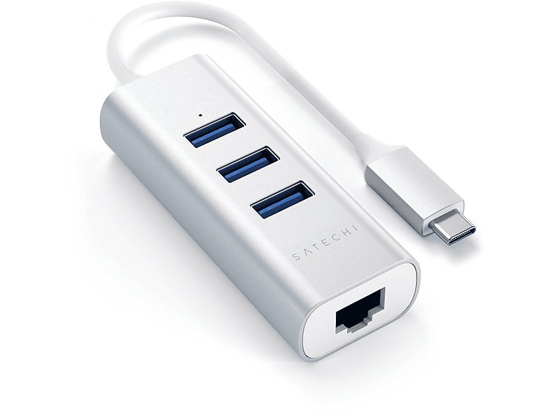 SATECHI ST-TC2N1USB31AS | USB Hub (Silber) | MediaMarkt