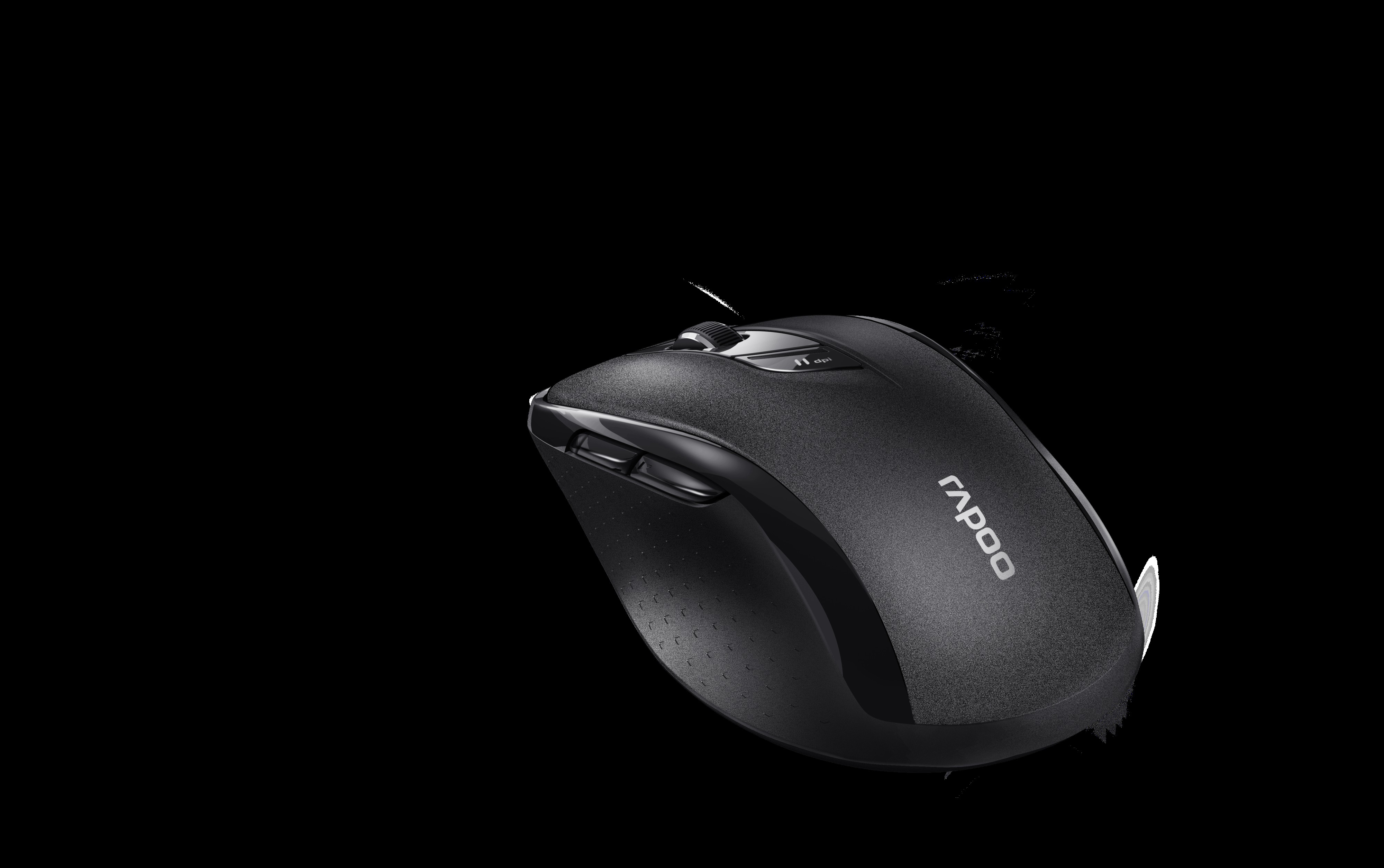 RAPOO M500 Funkmaus, Schwarz Funkmaus kabellos in Schwarz online kaufen ...