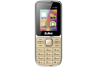 ILIKE F-183 DualSIM arany nyomógombos kártyafüggetlen mobiltelefon ...