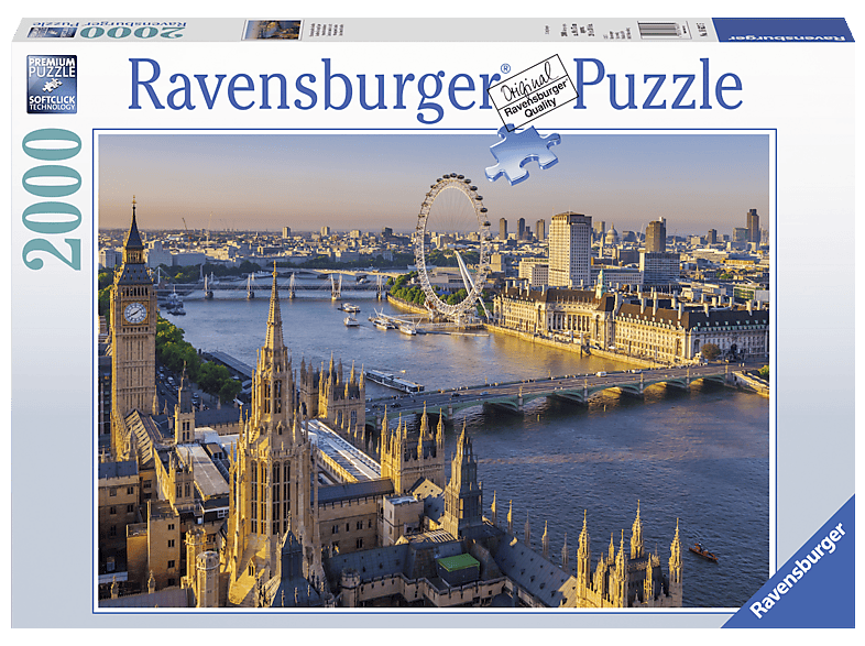 RAVENSBURGER Stimmungsvolles London 2000 Teile (Ab 14 Jahren) Puzzle ...