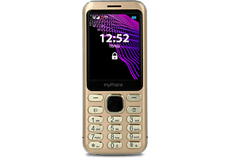 MYPHONE Maestro arany nyomógombos kártyafüggetlen mobiltelefon ...