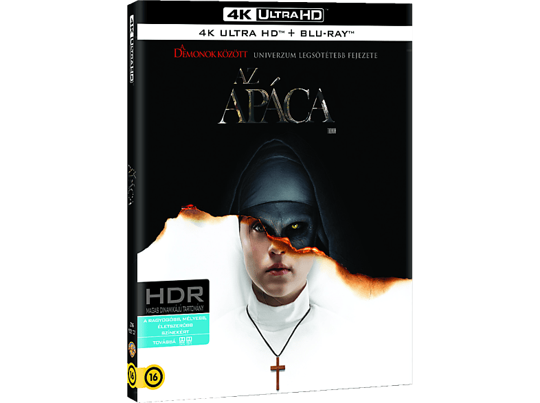Az apáca (4K Ultra HD Blu-ray + Blu-ray) | MediaMarkt