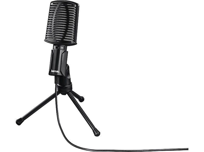 HAMA MIC-USB Allround | Mikrofon (Schwarz) | MediaMarkt