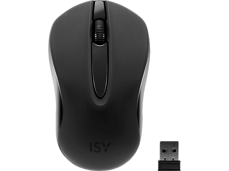 ISY IWM 1000 Funkmaus, Schwarz | SATURN