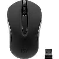ISY IWM 1000 Funkmaus, Schwarz PC Mäuse | MediaMarkt