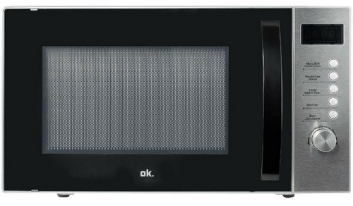 Microondas con grill | ok. OMW 3332 DM, 800 W, 5 Niveles, Convección ...
