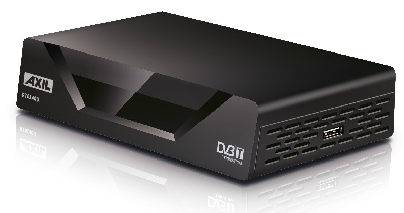 Receptor TDT | Axil RT 140 U, USB, Euroconector, DVB-T2 (TDT2) | MediaMarkt