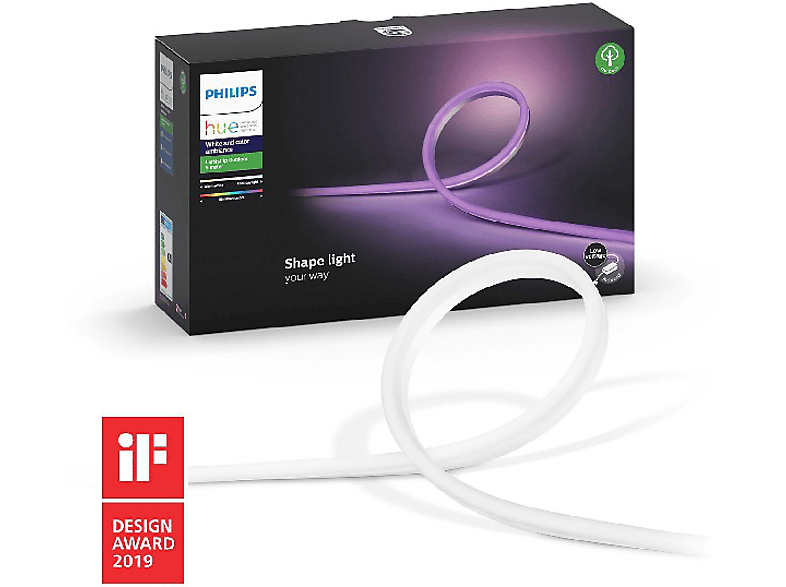 Tira LED inteligente | Philips Hue, 5 Mts para exterior, sumergible ...