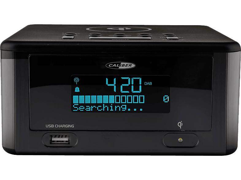 CALIBER HCG010QIDAB-BT Radio-Uhr, FM DAB+, DAB+, FM, Bluetooth, Schwarz ...