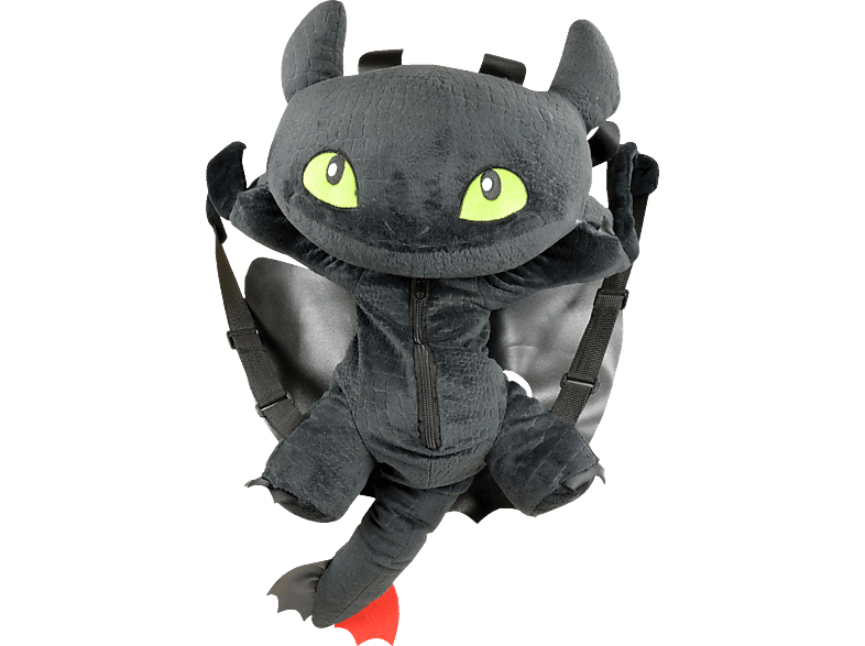 DREAMWORKS Dreamworks Dragons Ohnezahn 3D Rucksack, Toothless 60 cm ...