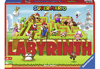 RAVENSBURGER Super Mario Labyrinth Gesellschaftsspiele Mehrfarbig ...