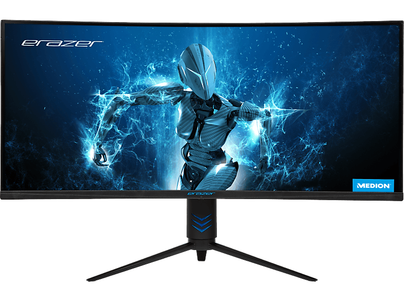 MEDION ERAZER® X54911 | Gaming Monitor, 34 ", UWQHD, 100 Hz, Schwarz ...
