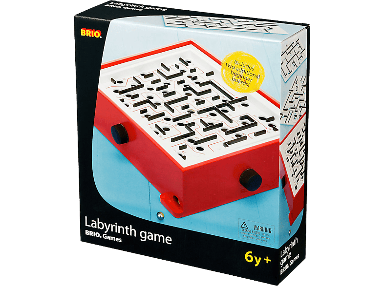 BRIO Labyrinth mit Übungsplatten Gesellschaftsspiel Mehrfarbig ...