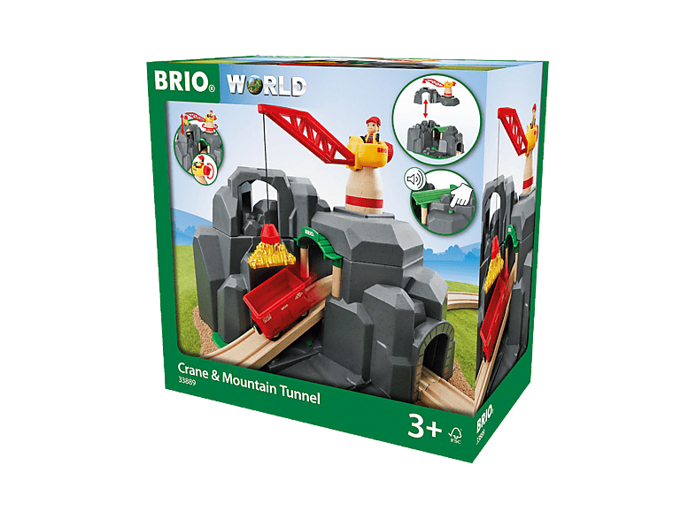 BRIO Grosse Goldmine mit Sound-Tunnel Spielset Mehrfarbig Spielset ...