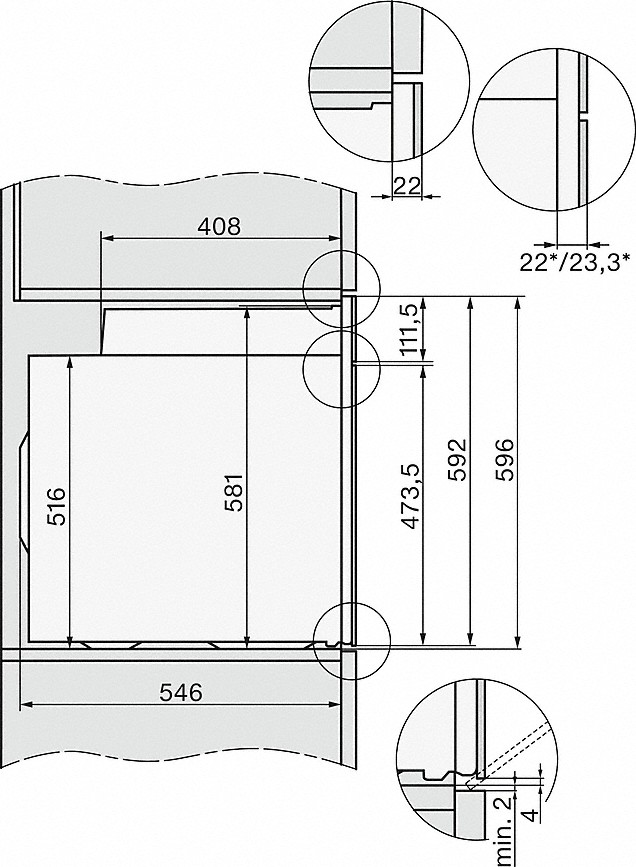 MIELE H7264B Backofen (76 l, Obsidianschwarz, A+) online kaufen ...