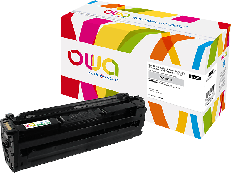 OWA K15799OW Toner Schwarz (SAMSUNG CLT-K505L/ELS, CLT-K 505 L/ELS ...