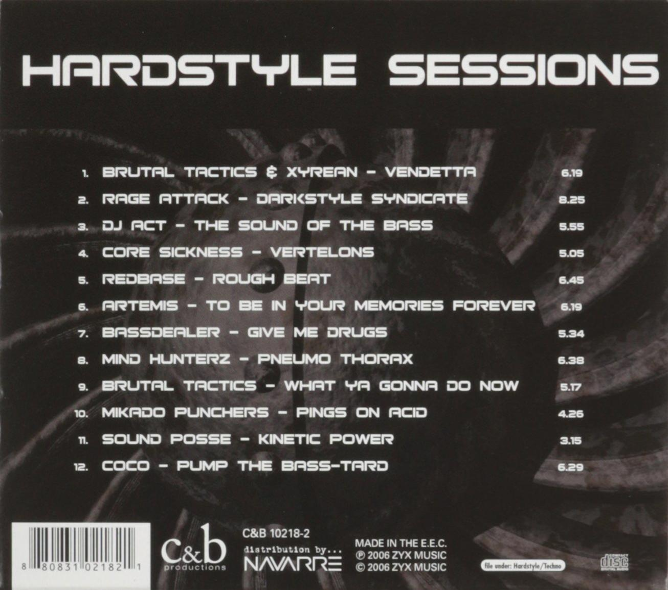 VARIOUS | VARIOUS - HARDSTYLE SESSIONS - (CD) Dance & Electro CDs ...