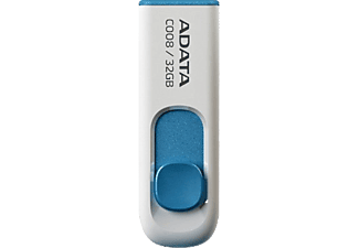 ADATA C008 USB 2.0 32GB pendrive fehér (AC008-32G-RWE) - MediaMarkt online vásárlás