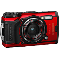 OLYMPUS TG-6 Digitalkamera Rot, , 4x opt. Zoom, LCD, WLAN Digitalkamera ...