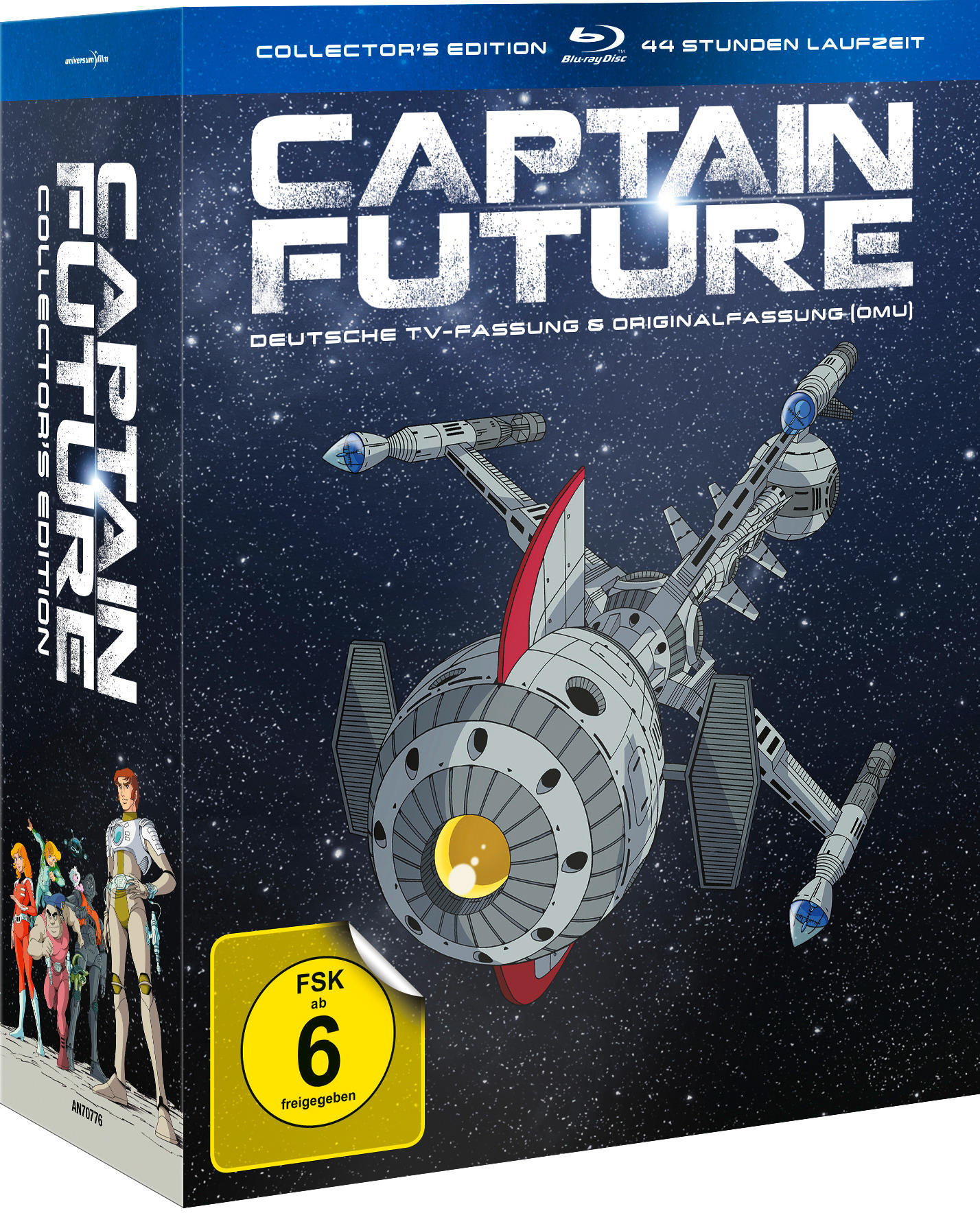 Captain Future Komplettbox BD (Collector's Edition Blu-ray online ...
