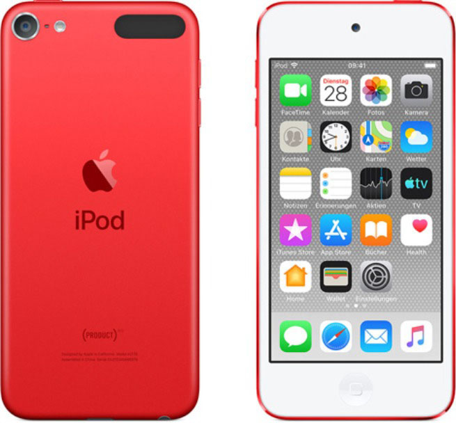 APPLE MVJ72FD/A iPod Touch 128 GB, Red iPod Touch 128 in Red kaufen ...