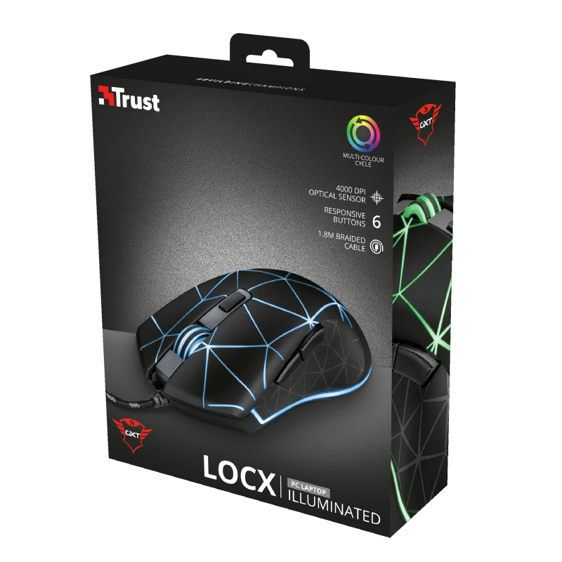 TRUST GXT 133 Locx Gaming Mouse Fiyat & Özellik | MediaMarkt