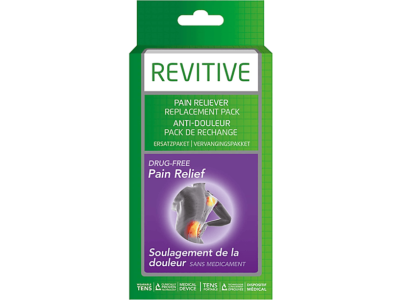 REVITIVE Pack de rechange pour patch anti-douleur Pain Relief (3178 ...