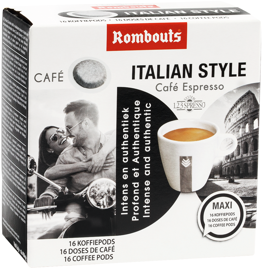 ROMBOUTS Koffiepads Italian Style (1152)