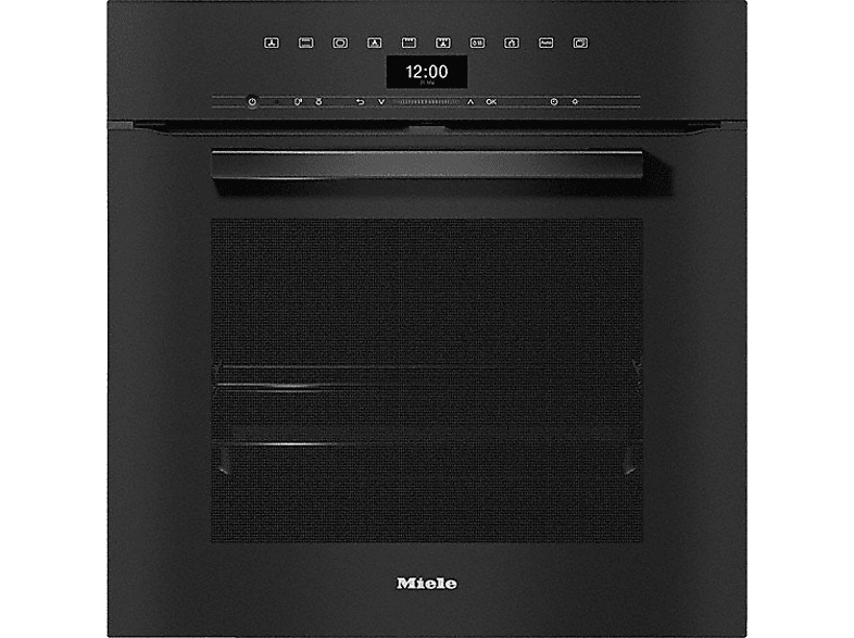 MIELE H7464BP OBSW Pyrolyse Backofen (76 l, Obsidianschwarz, A+) online ...