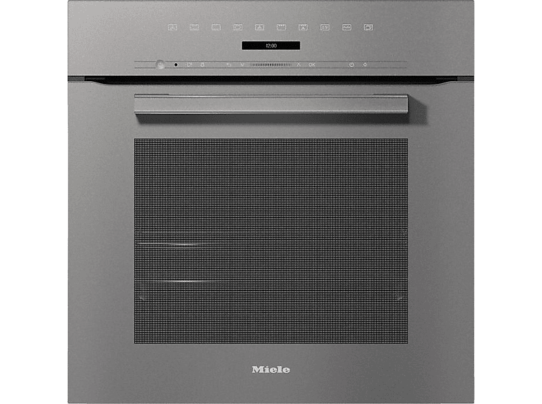 MIELE Backofen A+ Grau H7264B D GRGR 230/50 Backofen (76 l, Grau, A+ ...