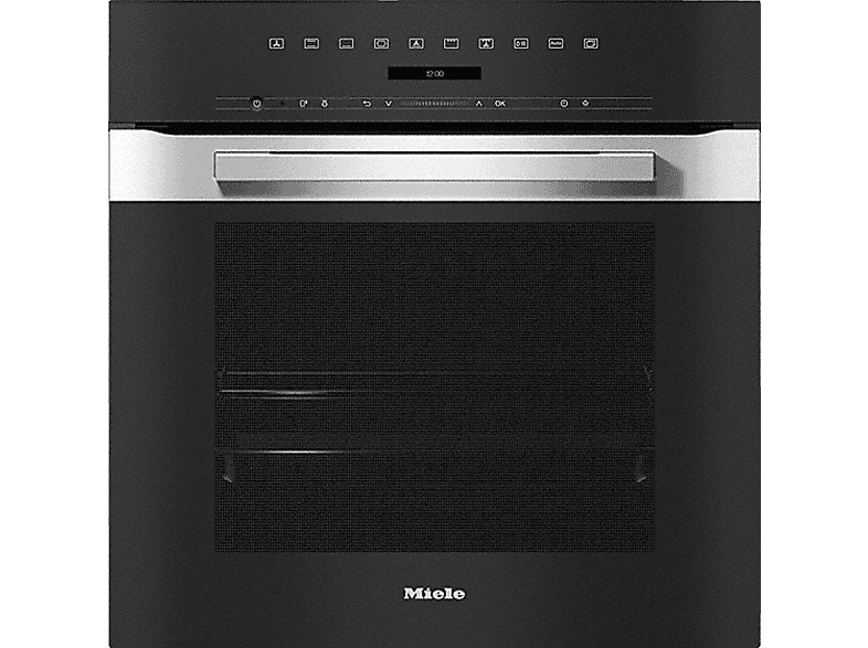 MIELE H7264B Backofen (76 l, Edelstahl/CleanSteel, A+) online kaufen ...