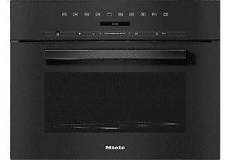 MIELE M7244TC Mikrowelle (900 Watt, Einbaugerät, 46 l, Obsidianschwarz ...