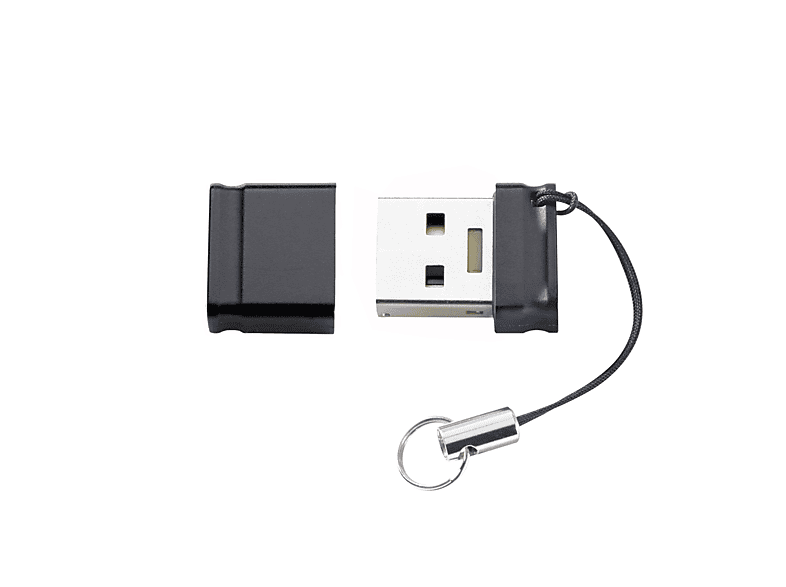 INTENSO Slim Line USB-Stick, 64 GB, 35 MB/s, Schwarz | SATURN