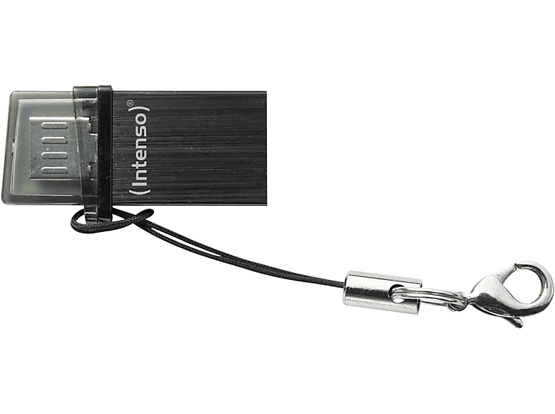 INTENSO Mini Mobile Line USB-Stick, 32 GB, 20 MB/s, Schwarz USB-Stick ...