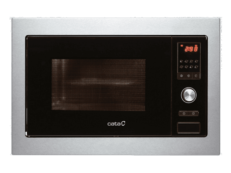 Microondas integrable | Cata MC 28 D BK Inox, 28 Litros, Grill ...