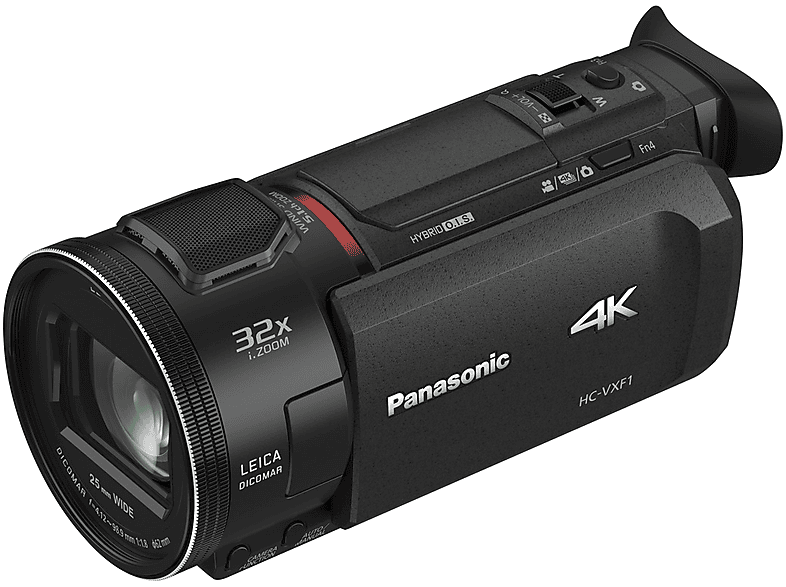 Videocámara | Panasonic HC-VXF1 4K, 25mm, Zoom óptico 24x, EVF, Negro ...