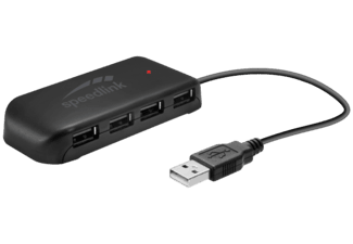SPEED LINK SNAPPY EVO USB Hub, 7-Port, USB 2.0, aktív, fekete ...