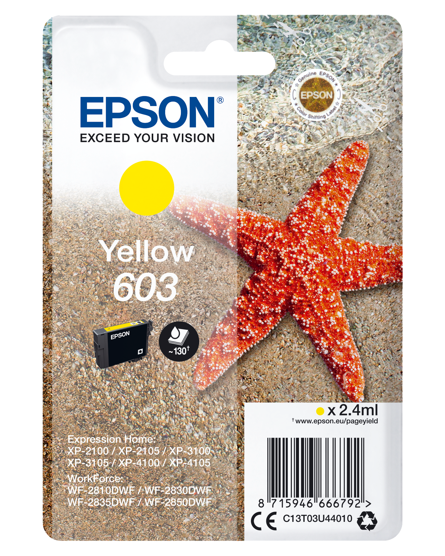 EPSON 603 yellow blis kopen? | MediaMarkt