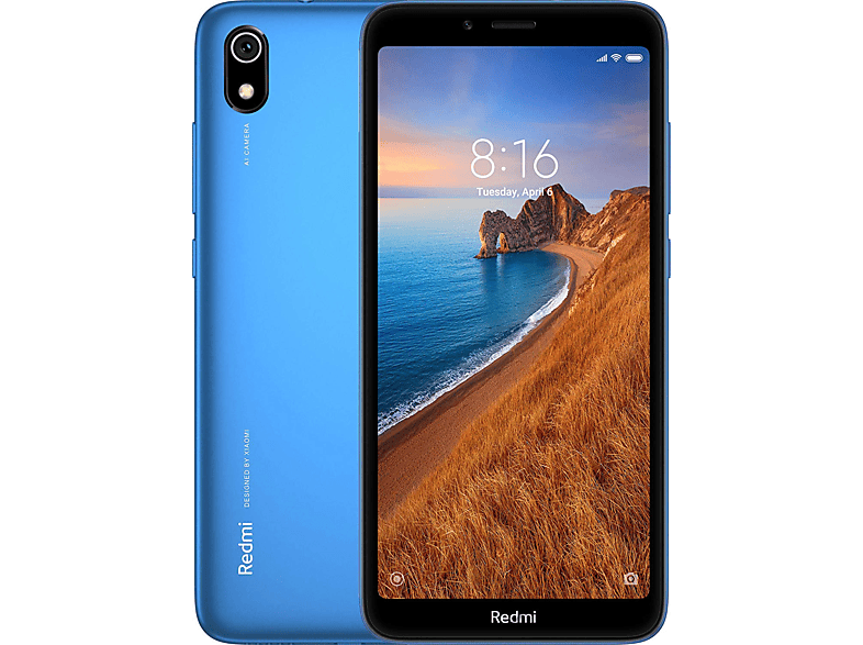 Móvil | Xiaomi Redmi 7A, Azul, 16 GB, 2 GB RAM, 5.45", Snapdragon 439 ...