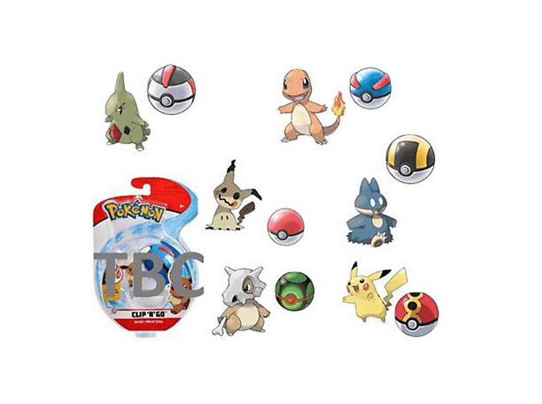BOTI Pokémon Pokéball Clip'N'Go Set Serie 3 Sammelfigurenset | SATURN