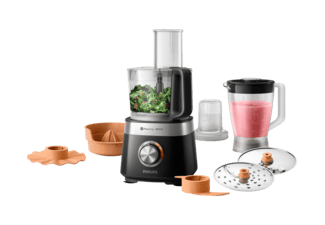PHILIPS Küchenmaschine HR7530/10 Food Prozessor 850, schwarz online ...