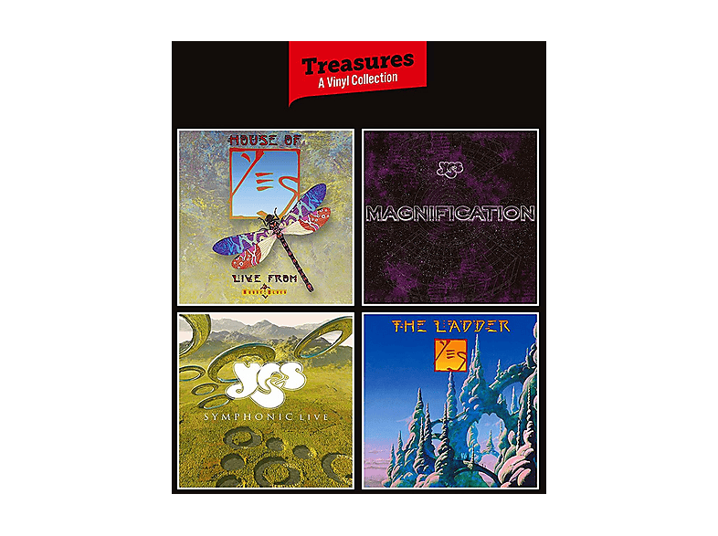 Yes | Treasures-A Vinyl Collection (Ltd.Vinyl Box) - (LP + Bonus-CD ...