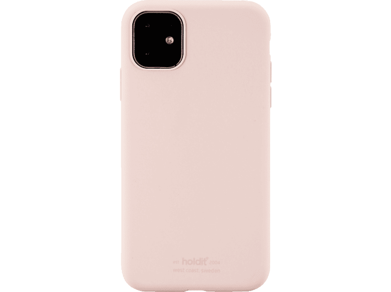 HOLDIT 14307 SILICONE CASE, Backcover, Apple, iPhone 11, Rosa für Apple ...