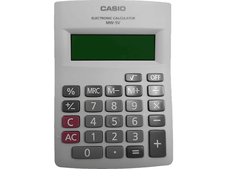 CASIO Casıo Mw-5V-We 8 Hane Masaüstü Hesap Makinesi Fiyat & Özellik ...